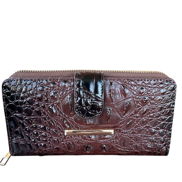 Bags | Nwt Dark Brown Wallet | Poshmark